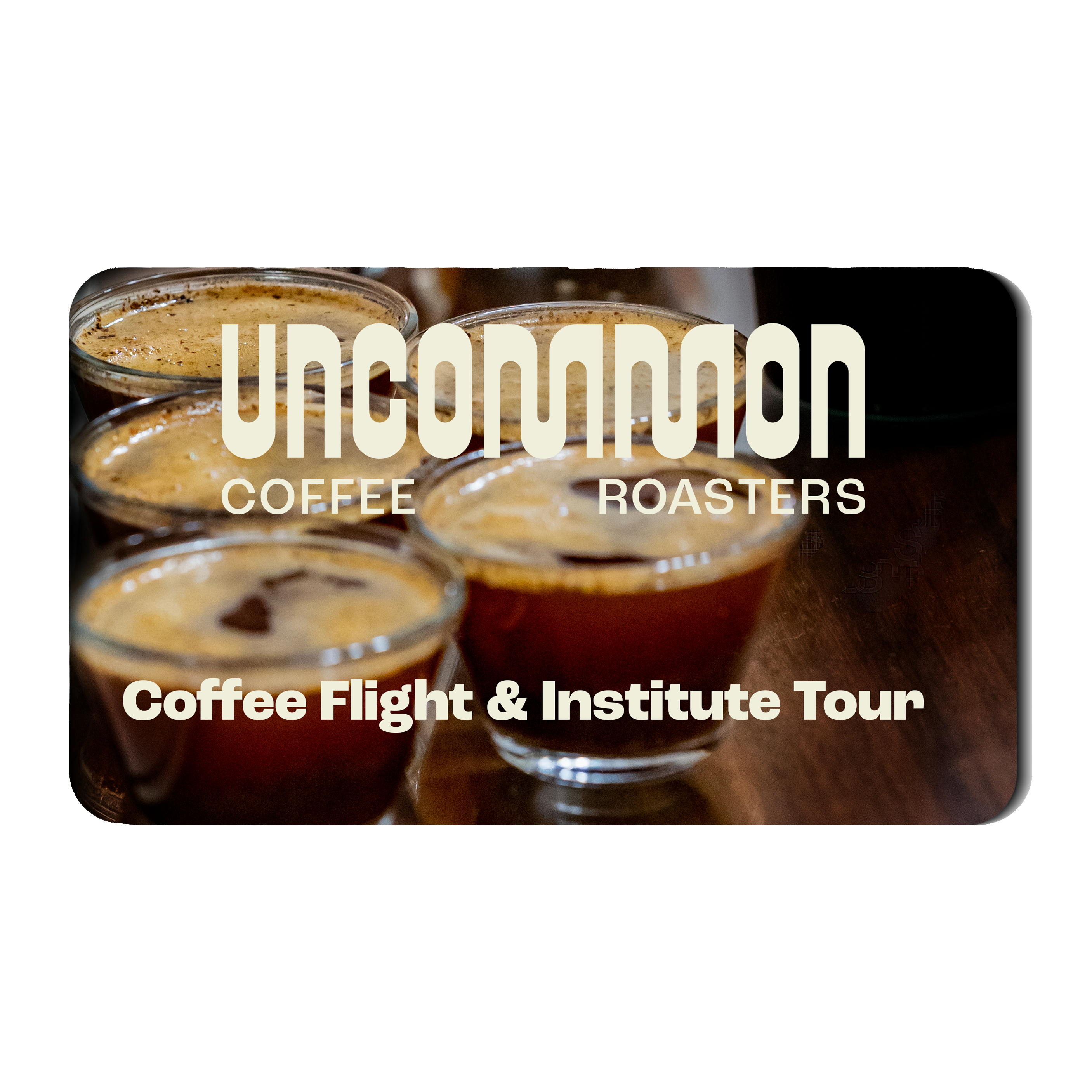 Coffee Flight + Institute Tour, 1 Hour Class – Uncommon Coffee Roasters