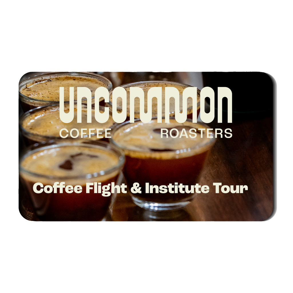 Coffee Flight + Institute Tour, 1 Hour Class – Uncommon Coffee Roasters